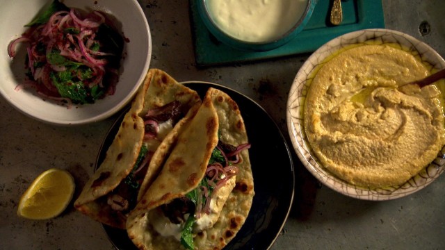 Syrian-style hummus, lamb kebab : SBS Food