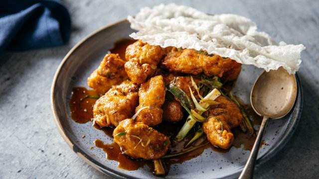Lemon myrtle chicken : SBS Food